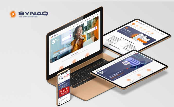SYNAQ - Rebrand, Web, Digital Campaigns | CLARITY